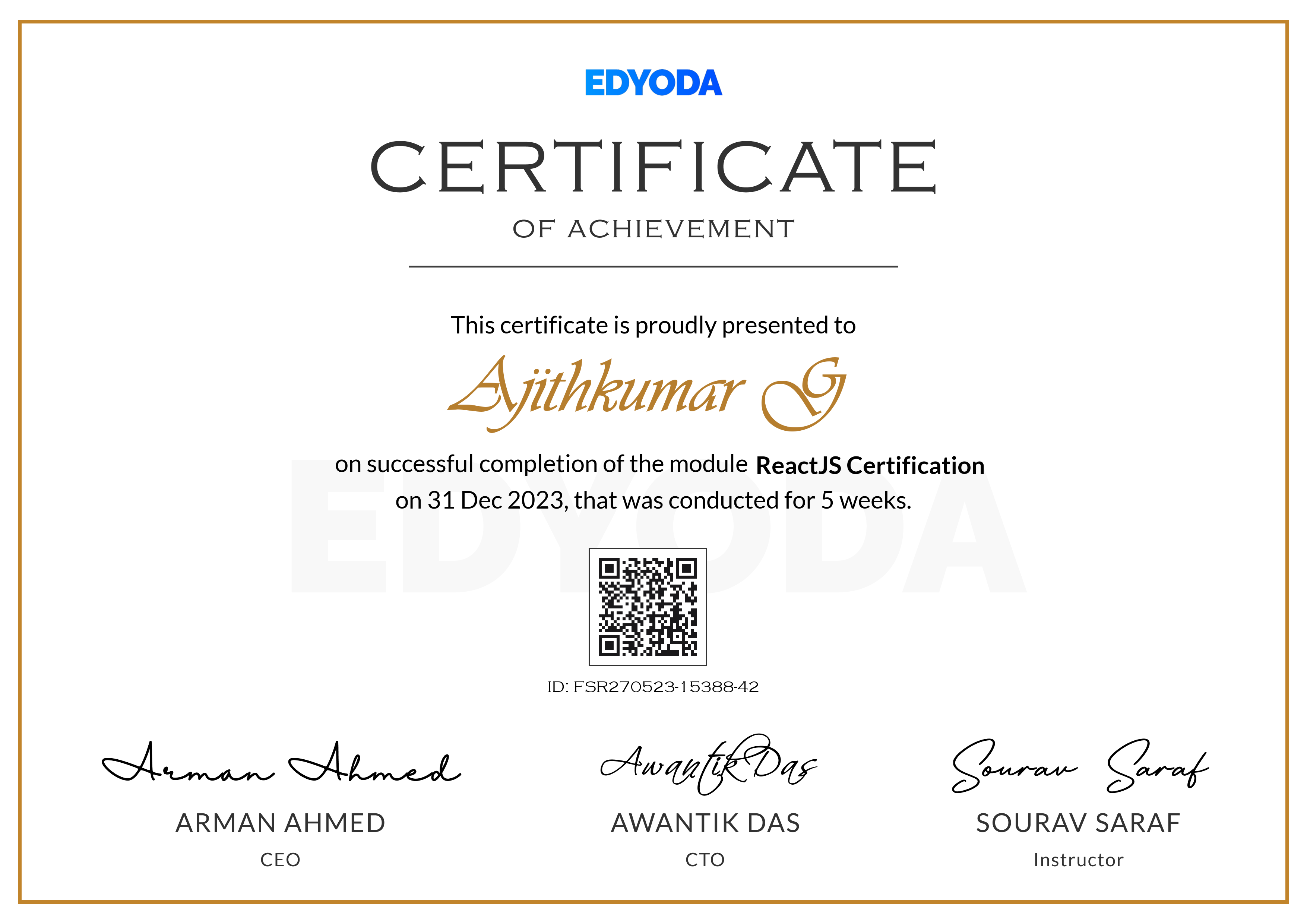 Ajith Kumar G - Junior MERN Full Stack Developer | Passionate about Web Development | Fresher ...