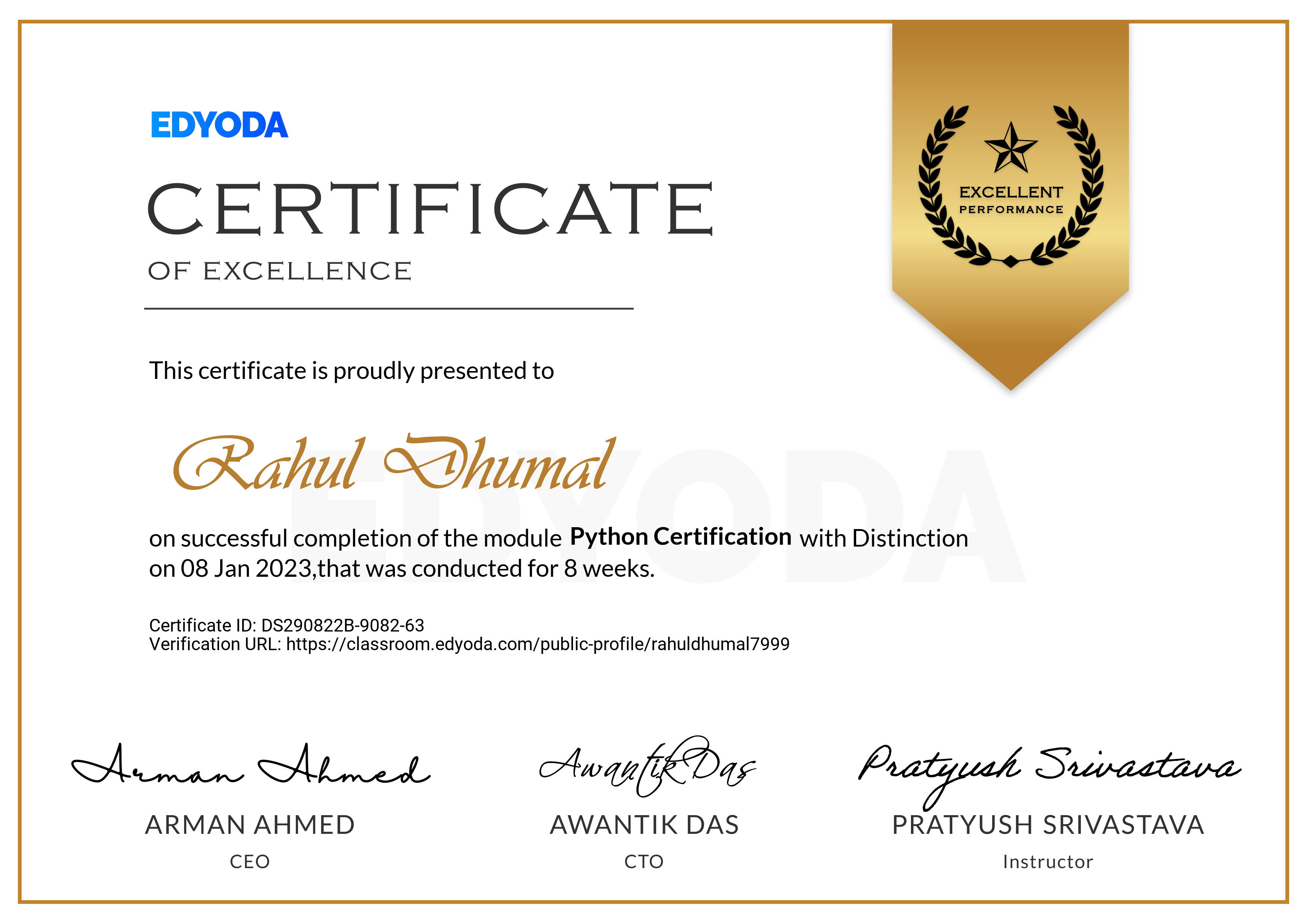 Rahul Dhumal - Immediate Joiner | Python Developer | Django | SQL | Data Engineering | Ex ...